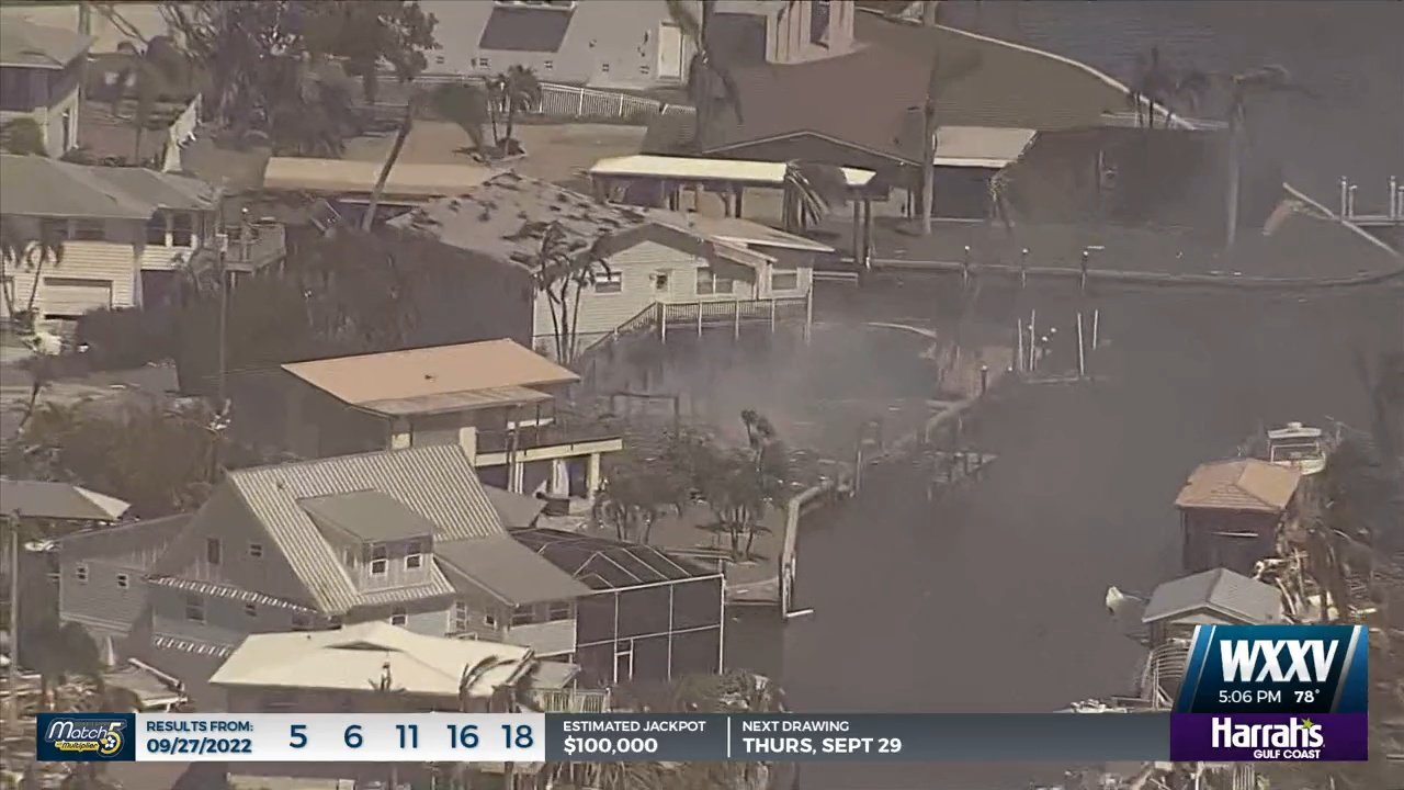 Hurricane Ian’s destruction on Sanibel Island- WXXV 25