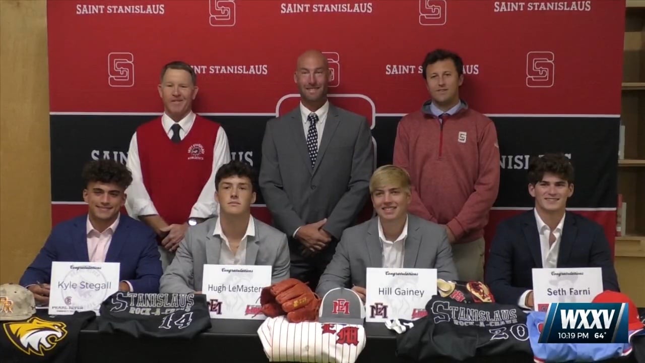 St. Stanislaus baseball sending four to the next level - WXXV News 25