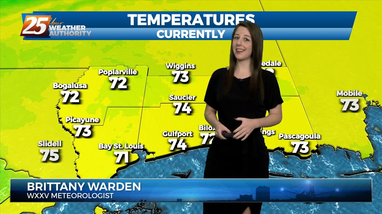 2/27 - Brittany's "Mild" Monday Night Forecast - WXXV News 25
