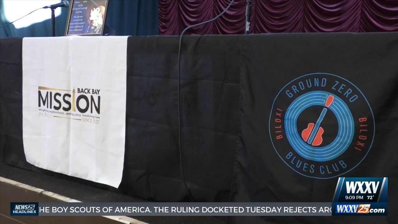 Back Bay Mission holds town hall on homelessness - WXXV News 25