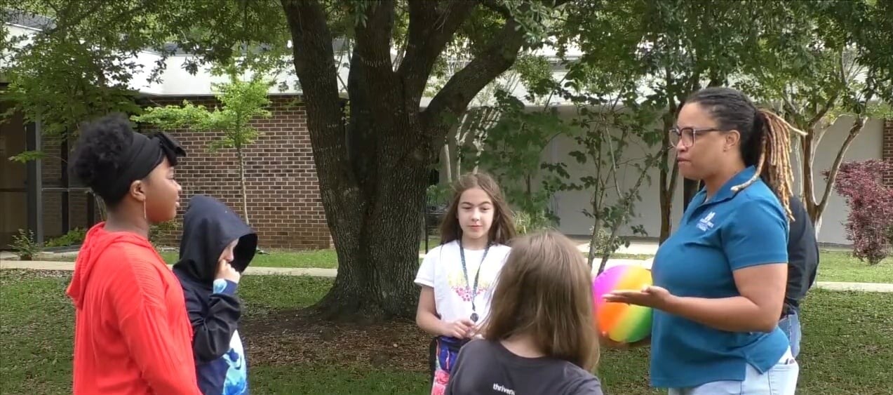 Kids enjoying Jackson County 4-H Spring Break Day Camp - WXXV News 25