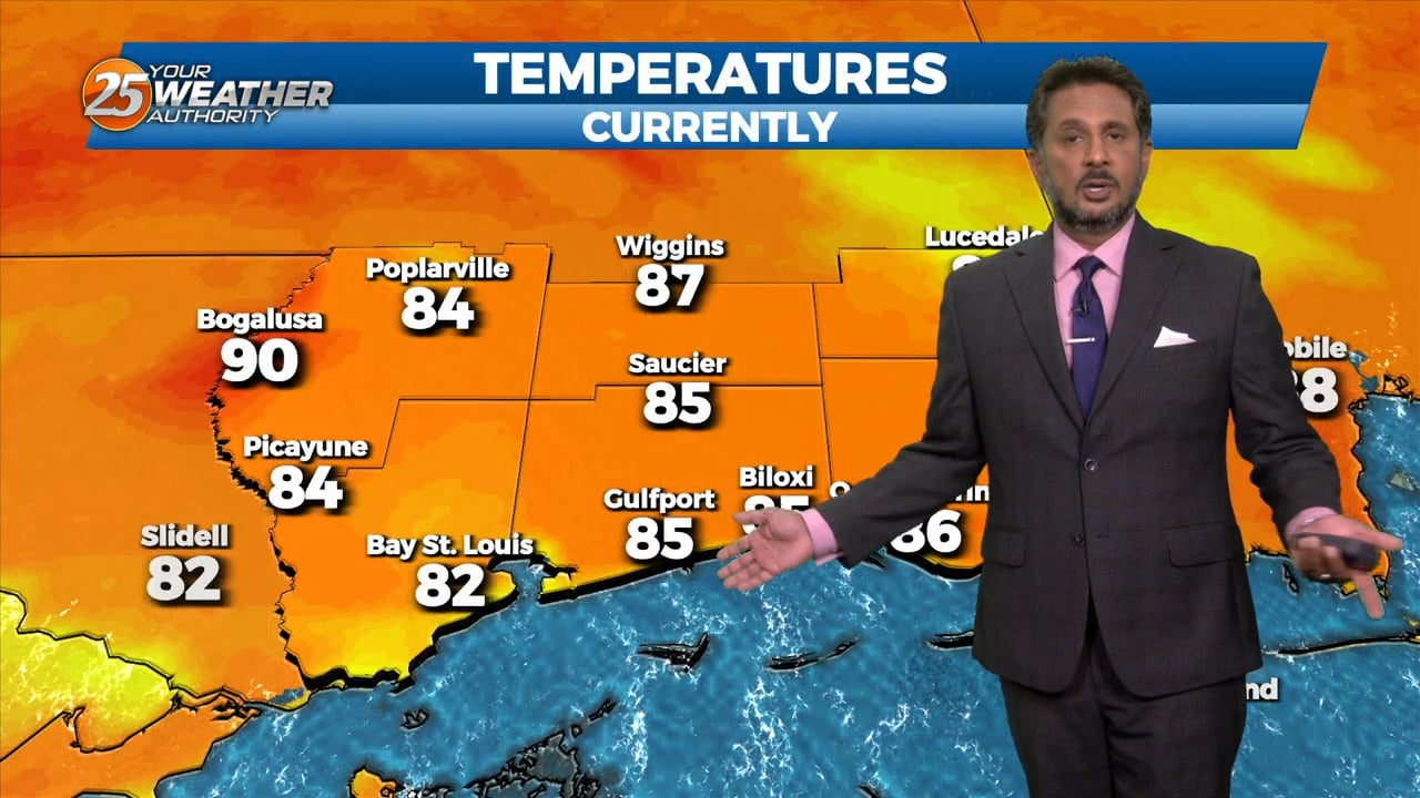 7/6 - The Chief's "Hot & Wet" Thursday Afternoon Forecast - WXXV News 25