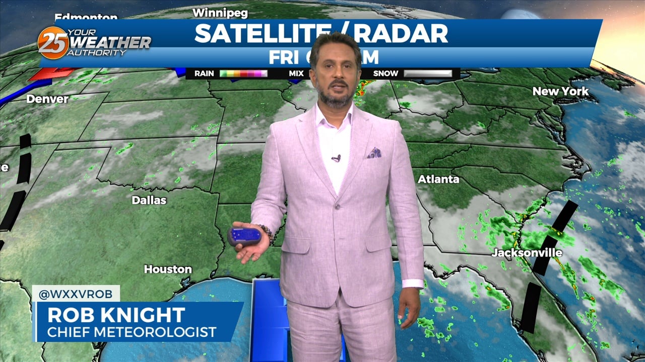 7/28 - The Chief's "Isolated Afternoon T-Storms" Friday Morning ...