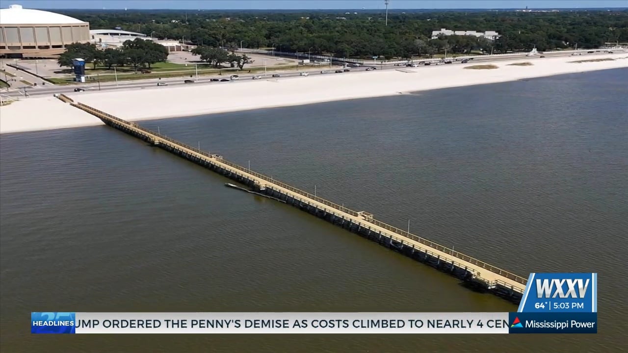 Pier restoration projects in Biloxi near completion - WXXV News 25