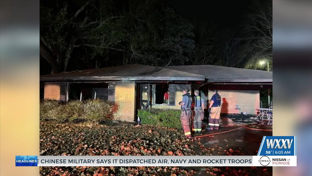 Jackson County fire officials respond to overnight house fire - WXXV ...