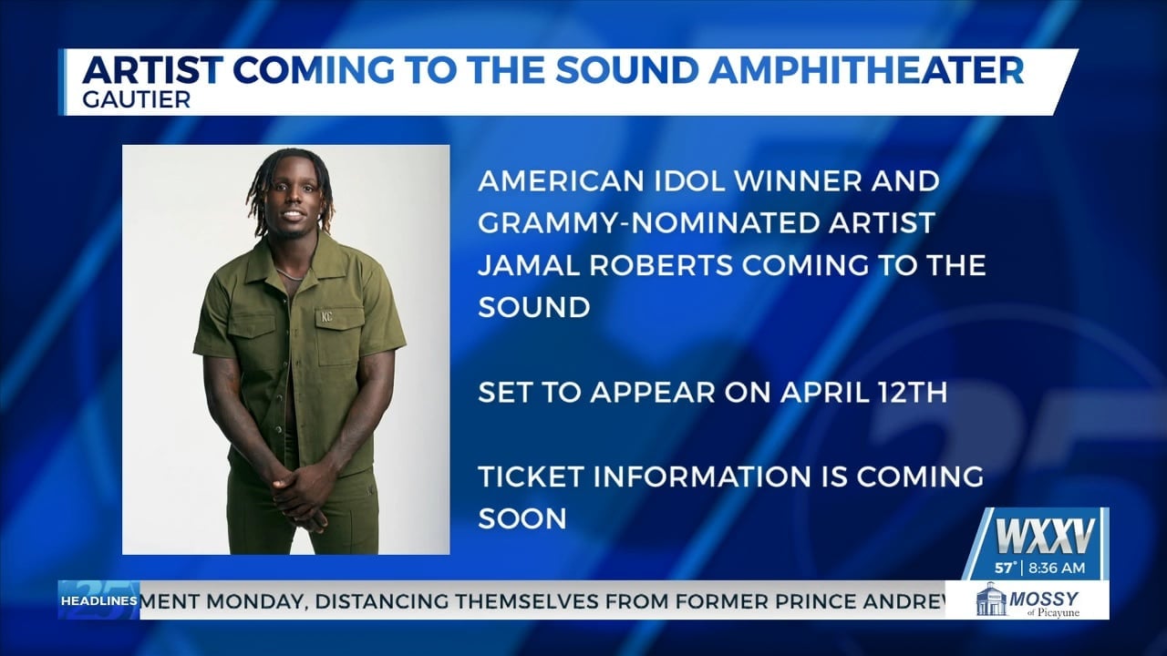 American Idol winner and Grammy nominated artist Jamal Roberts to ...