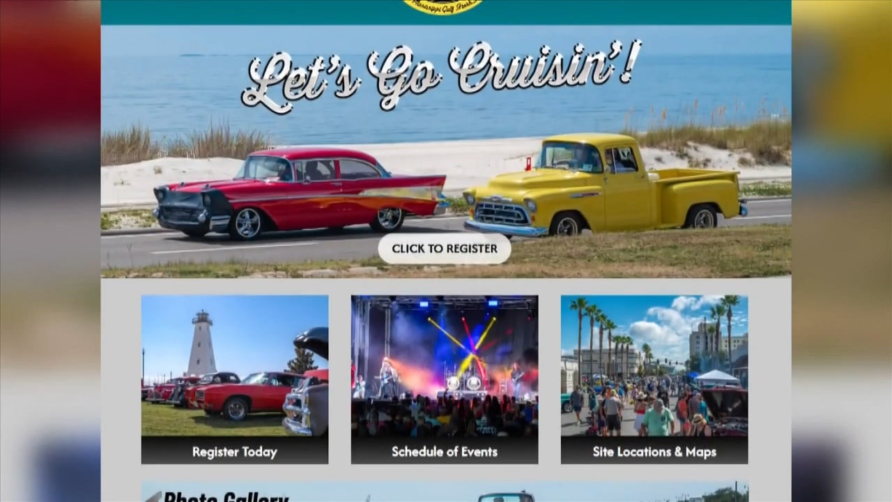 Cruisin’ the Coast launches new website - WXXV News 25