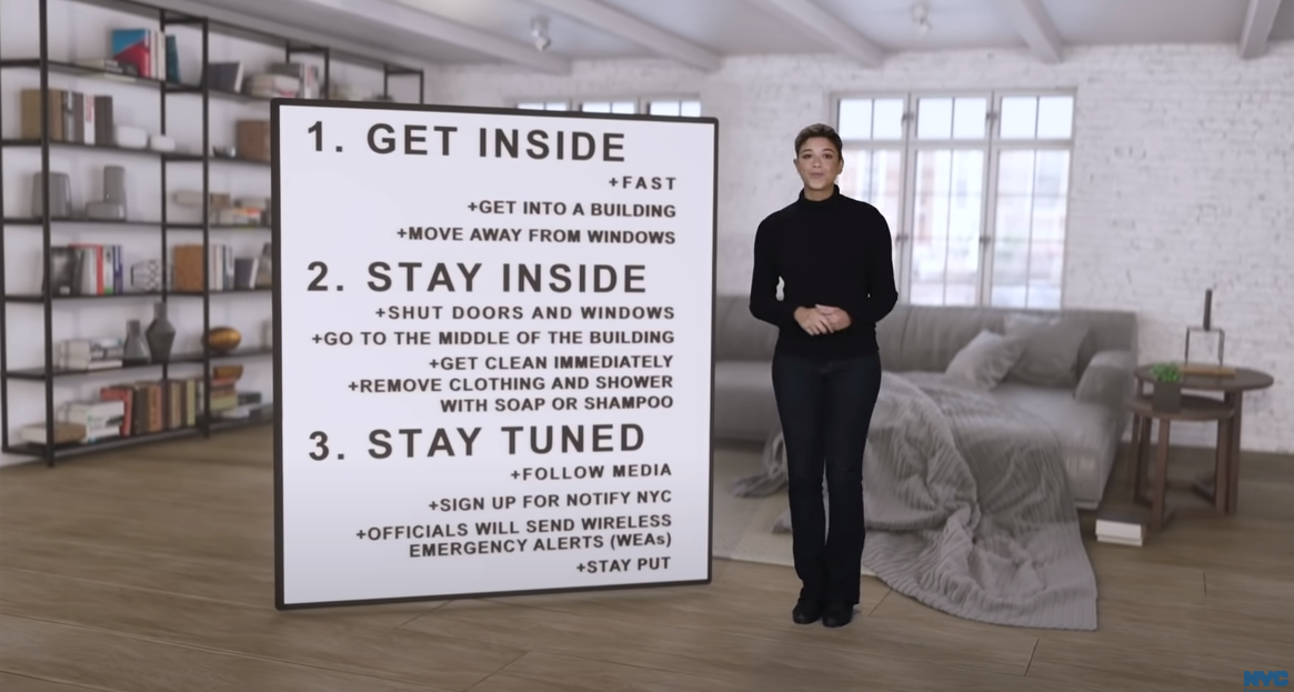 PSA on nuclear attack leaves New Yorkers worried, baffled - X1039