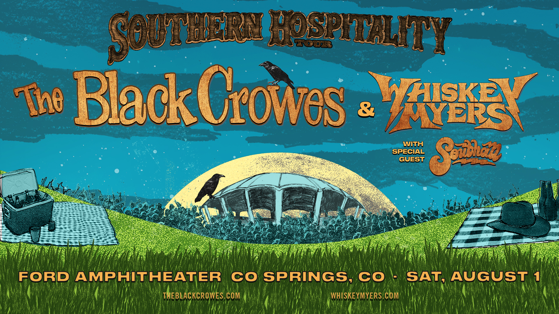 8/1/26: The Black Crows at Ford Amphitheater - X1039